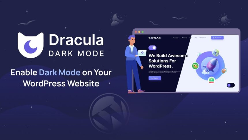 دانلود افزونه وردپرس Dracula Dark Mode PRO